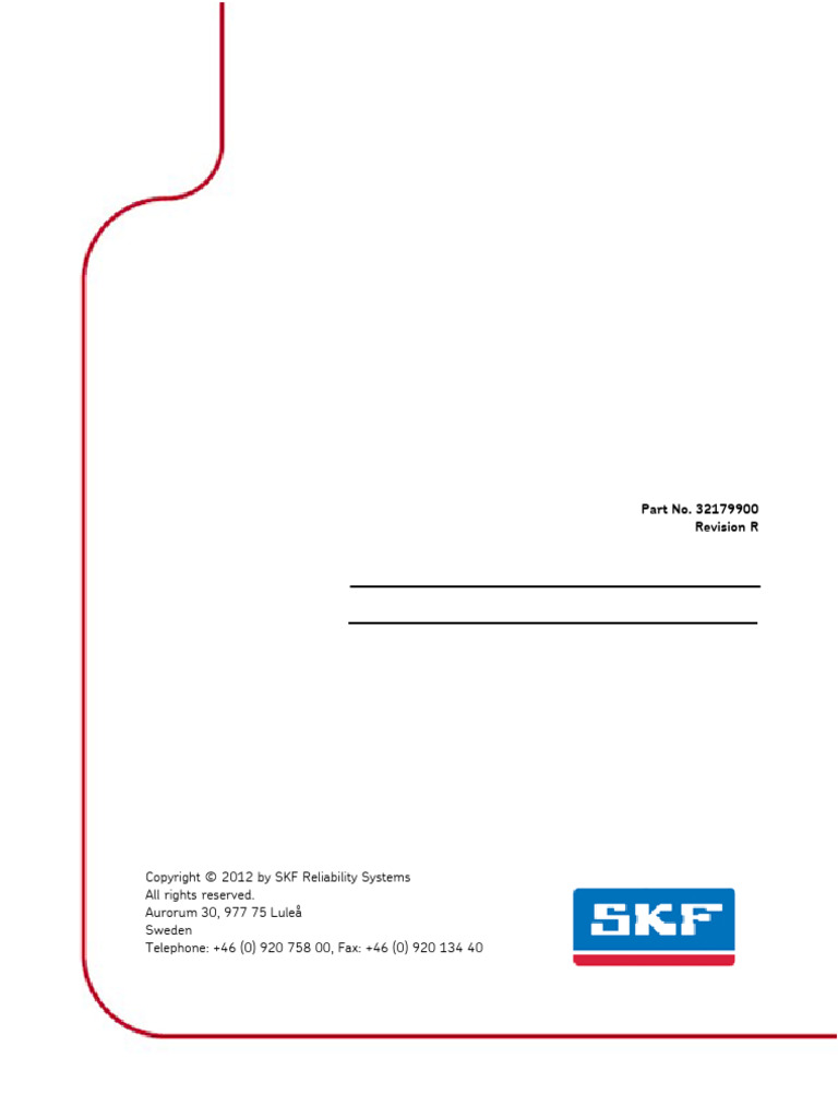 SKF Multilog On-line System IMx-R | PDF | Electrical Connector ...