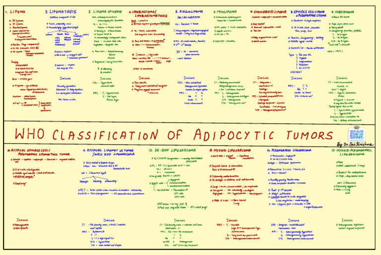 5th Edition - WHO Classification of Adipocytic Tumors | PDF