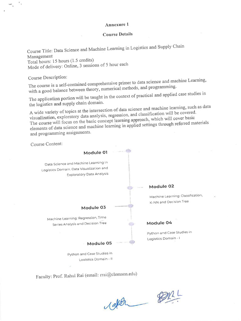 DS and ML in Liogistics and SCM | PDF