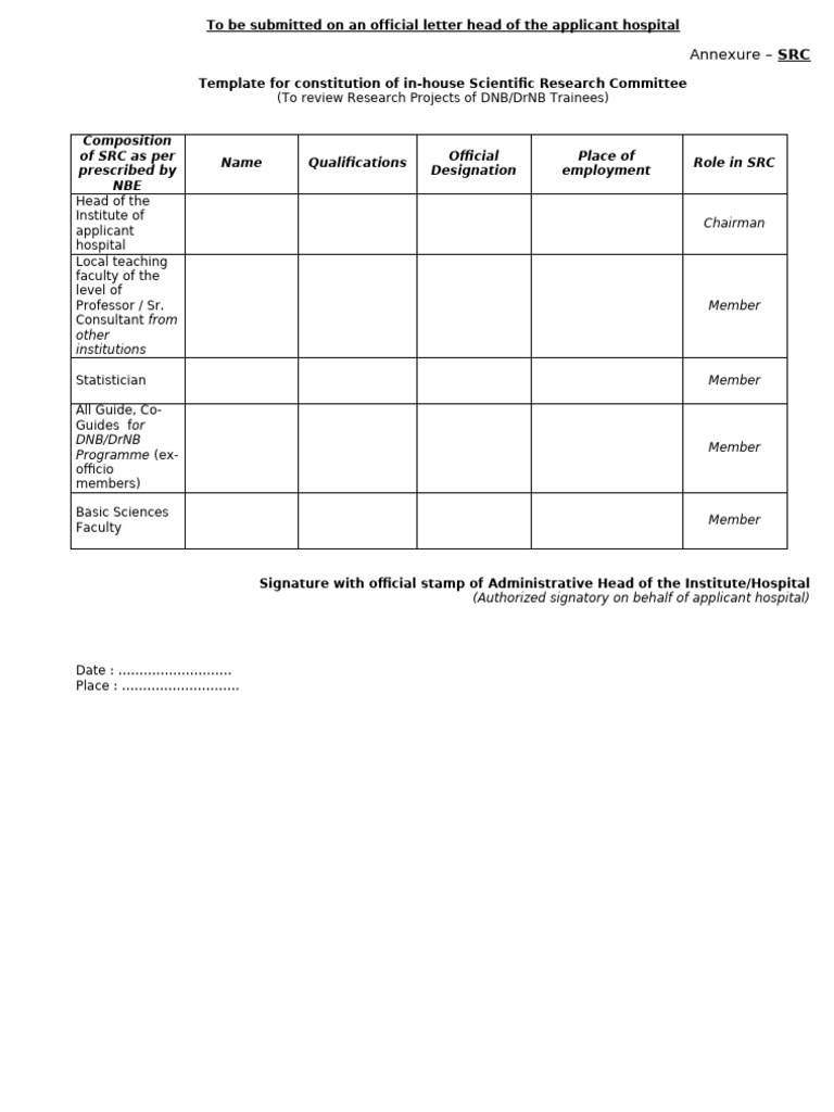 Annexure - SRC | PDF