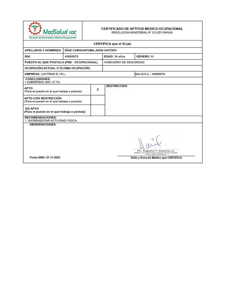 Emo Jhon Diaz | PDF | La columna vertebral | Oftalmología