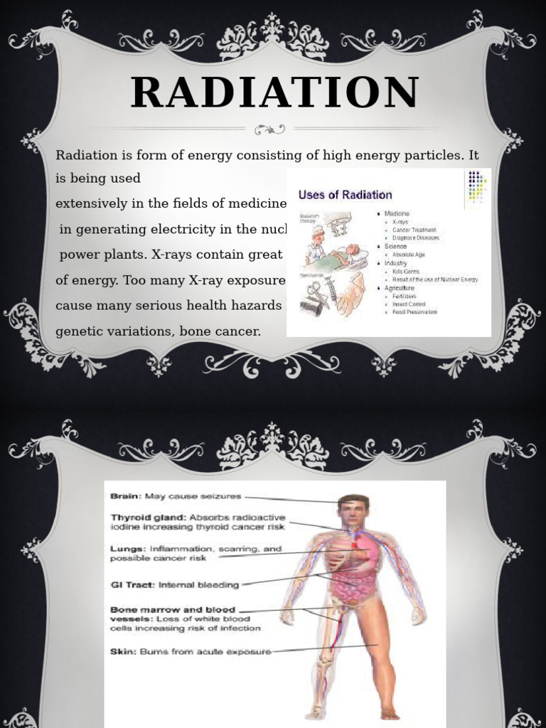 Health Risks of Radiation Exposure | PDF