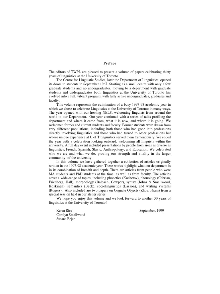 Pham 1999 Cognate Objects in Vietnamese Transitive Verbs, TWPL17 | PDF ...