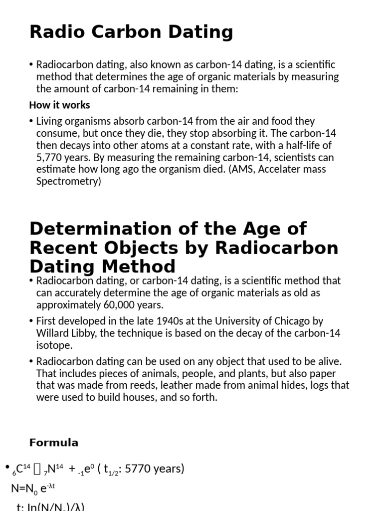 Radiocarbon Dating Explained | PDF | Radiocarbon Dating | Nuclear Chemistry