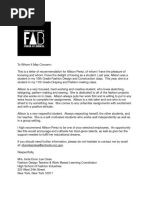 Nsfas Propensity Letter Confirming That The Student Will Complete | PDF