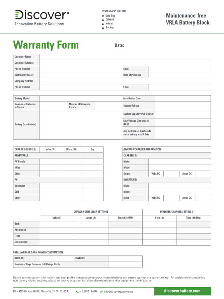 Discover Batery Ompnay Complete Checklist FOr SLA Batteries | PDF ...