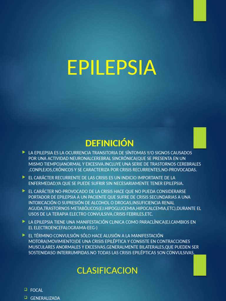 Epilepsia 10 09 | PDF | Epilepsia | Enfermedades y trastornos
