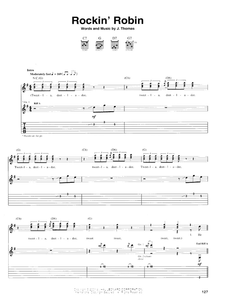 BOBBY DAY-ROCKIN' ROBIN | PDF