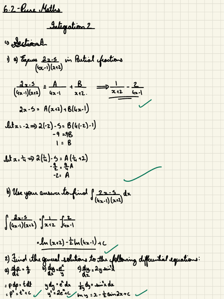 6.2 Integration 2 | PDF | Physics | Physical Phenomena