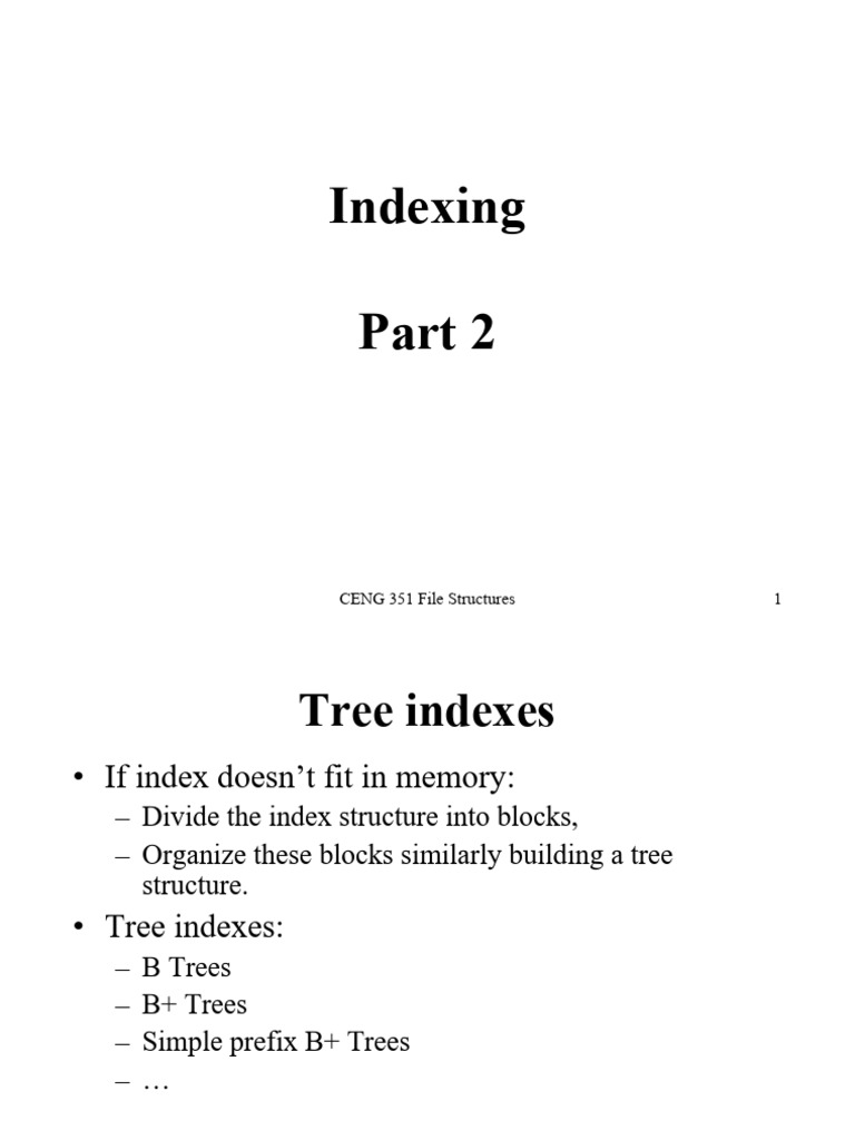 IndexedFiles Fall2023-Part2 | PDF | Database Index | Computer Programming