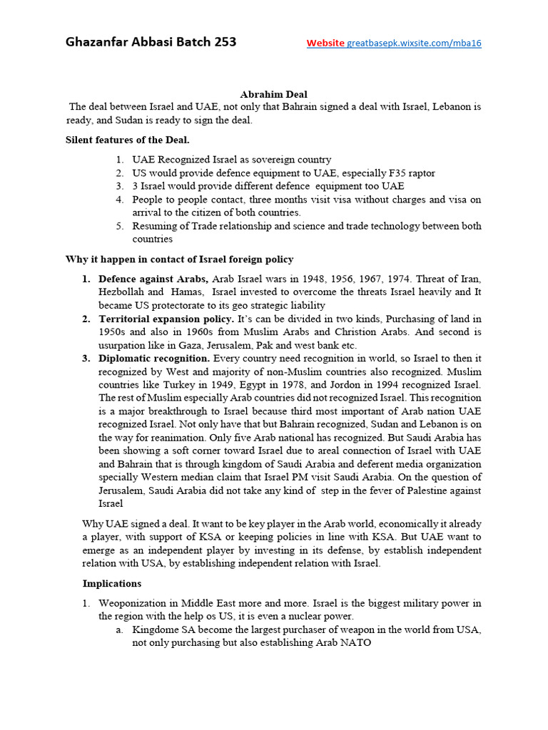 Water Crisis and Abrahim Deal | PDF | Karachi | Hydrology