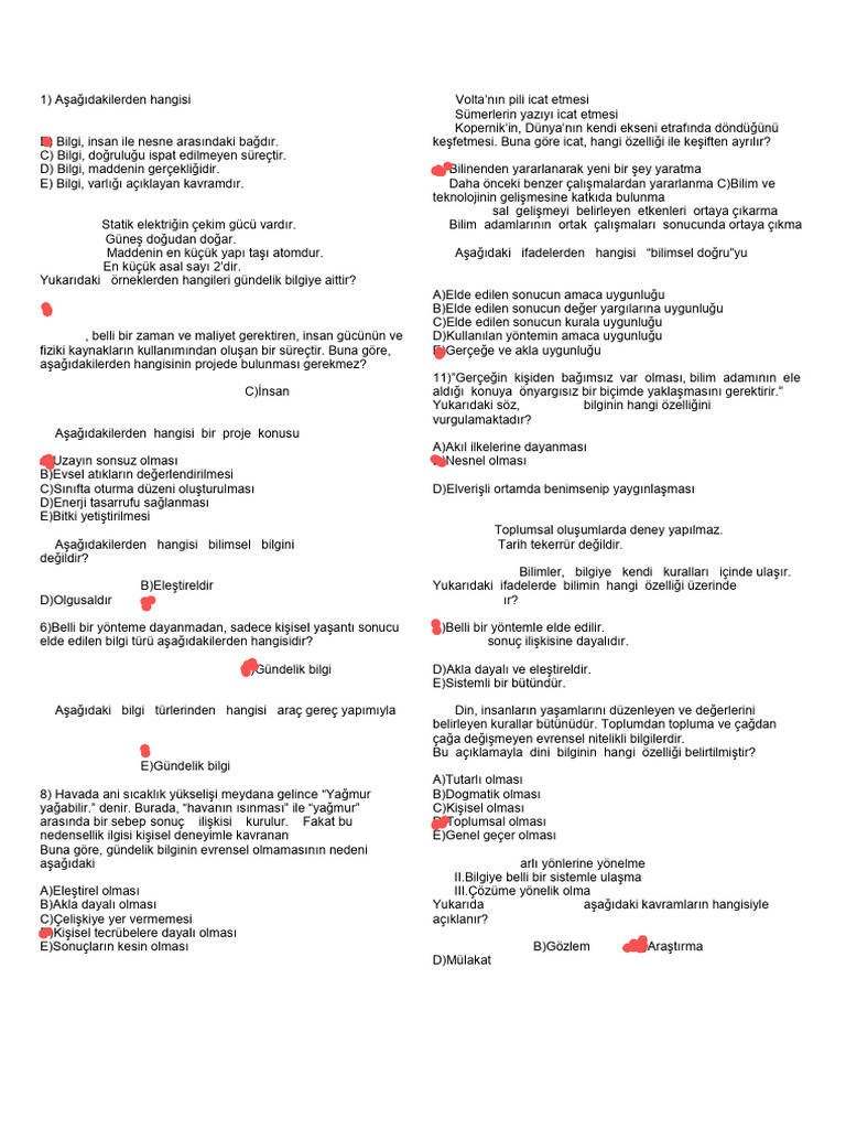 Proje Not2 - Kopyası | PDF