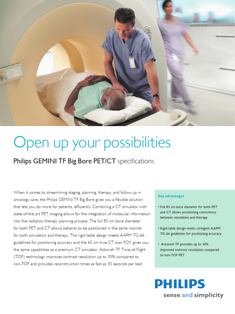 Philips GEMINI TF Big Bore PET/CT Overview | PDF | Positron Emission ...
