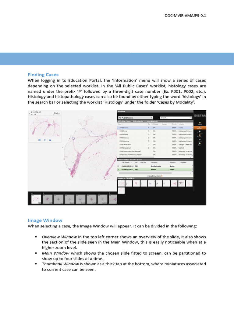 Digital Histology Platform Guide | PDF | Staining | Histopathology