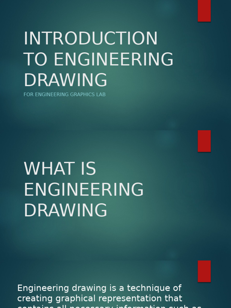 Engineering Drawing Basics and Tools | PDF | Pencil | Geometry