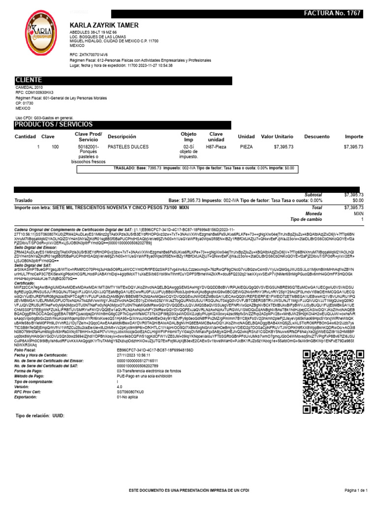 Karla Zayrik Tamer | PDF | Economias