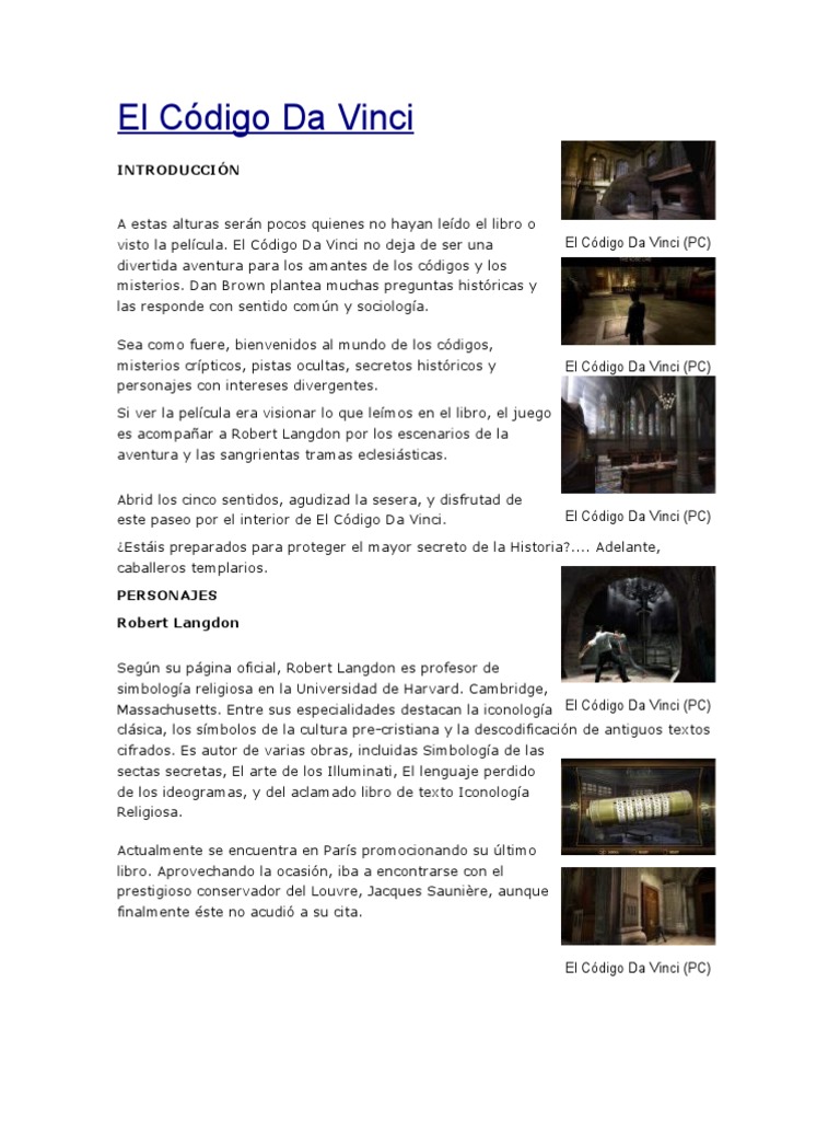 El Código Da Vinci