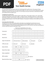 IPOS-Renal Patient Questionnaire | PDF | Symptoms And Signs | Human ...