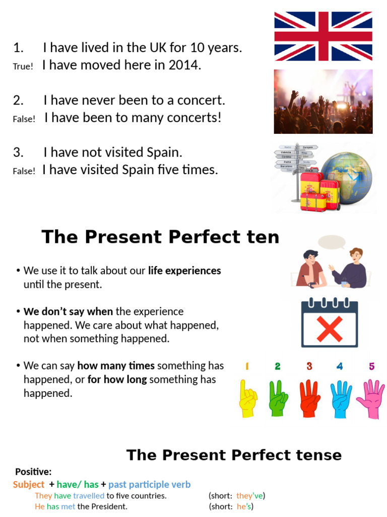 Present Perfect Lesson | PDF