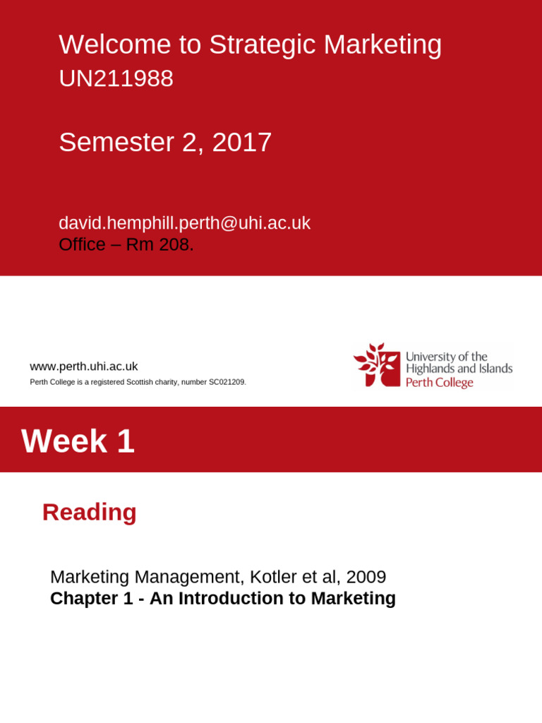 Week1 - Introduction & Product | PDF | Marketing | Product (Business)