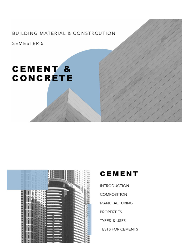 UNITS 1 & 2 | PDF | Cement | Lime (Material)