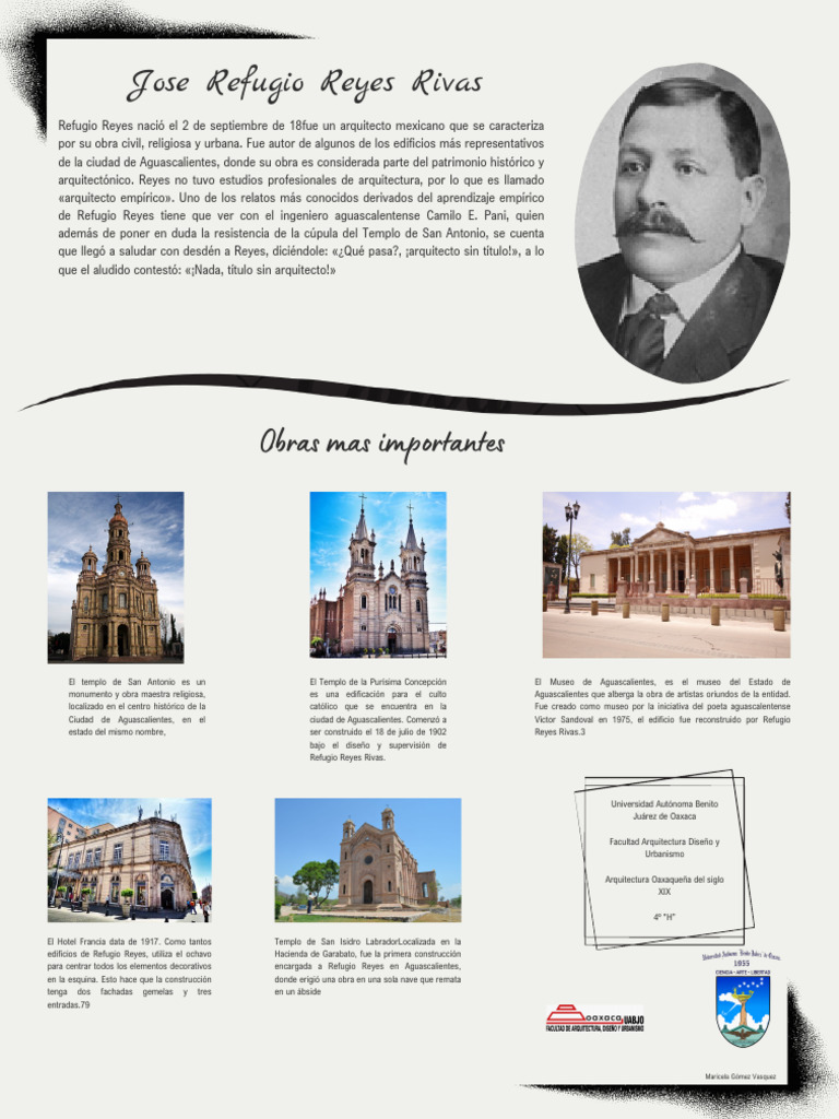 Obras de Jose Refugio Reyes Rivas | PDF
