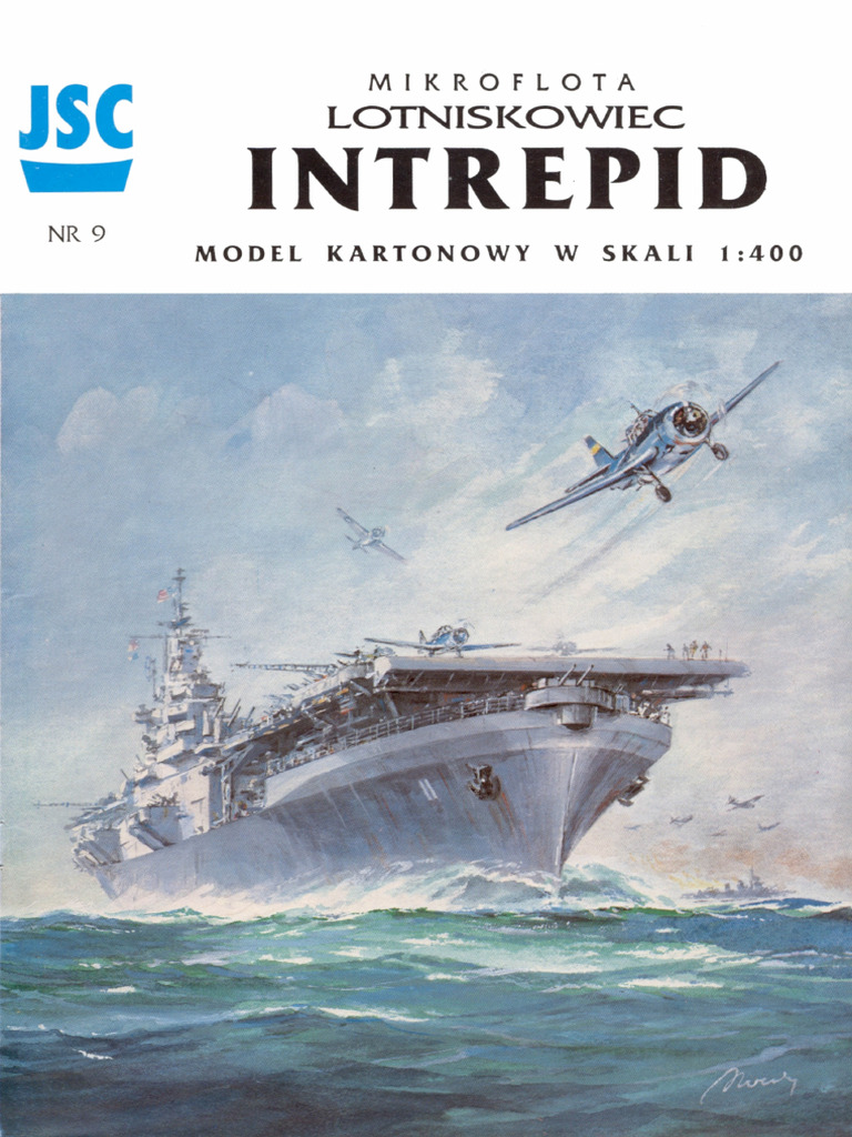 JSC 009 - USS 'Intrepid' (CV-11) Amerykański Lotniskowiec Z II Wojny ...