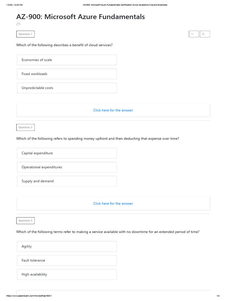 Azure fundamentals | PDF | Cloud Computing | Capital Expenditure