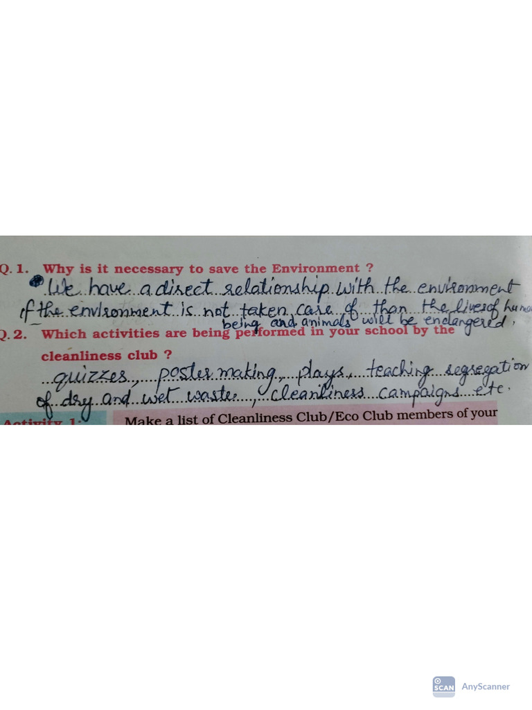 EVS Lesson 19 Class 4th, | PDF