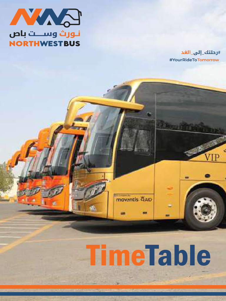 TimeTable en 5 Sept | PDF | Medina | Bus Transport