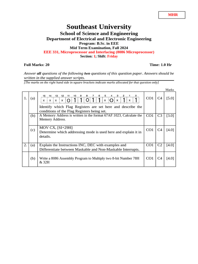 Sample - Mid - Exam - Question - MAT135 - MATH III - MAA | PDF