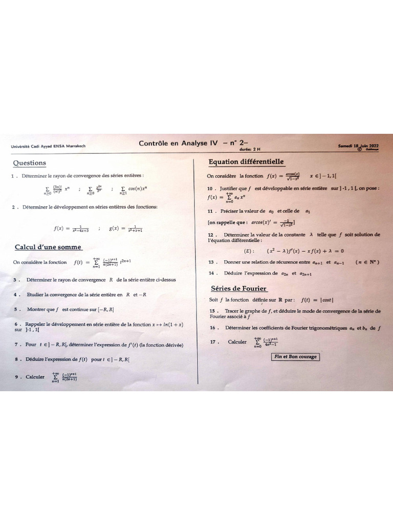 Exam 2022 Pdf