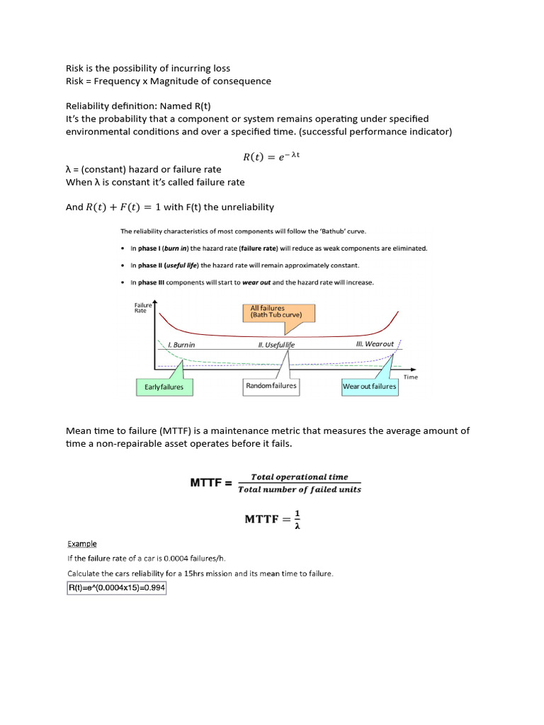 Reliability Manufacturing | PDF