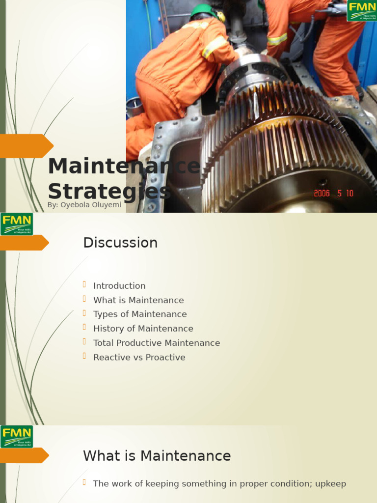 Maintenance Strategies | PDF | Reliability Engineering | Reuse