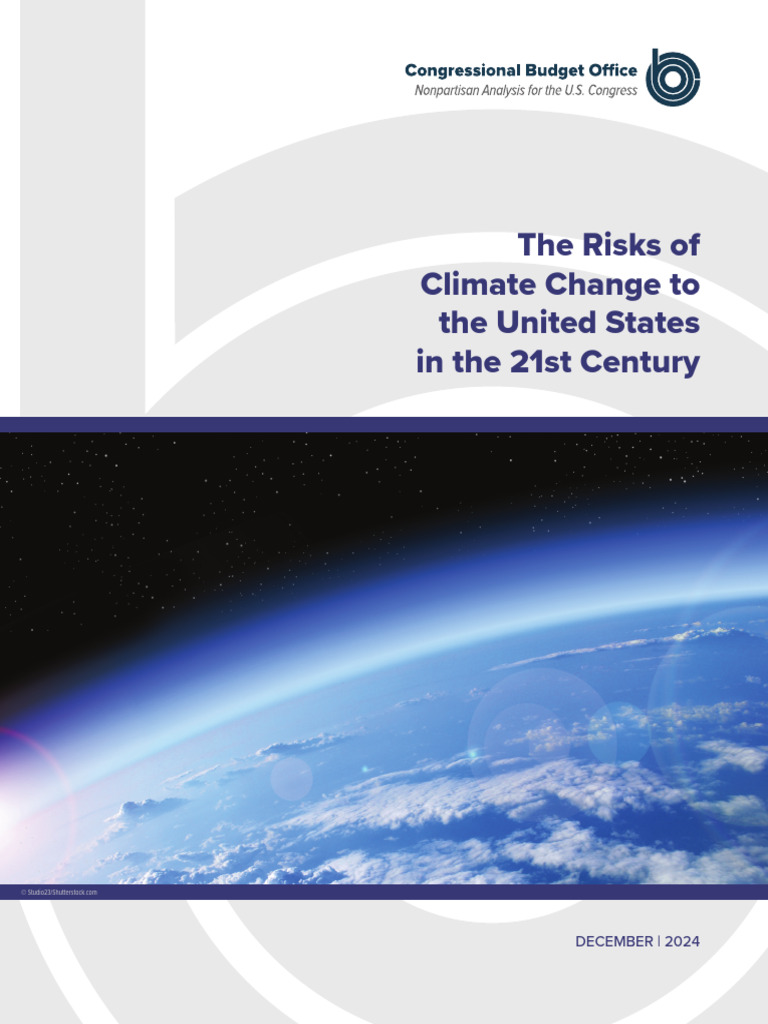 Economic Risks of Climate Change in U.S. | PDF | Climate Change ...