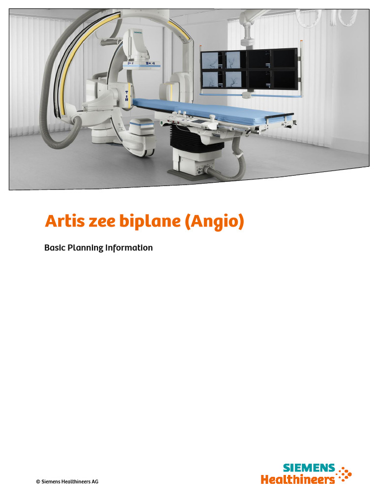 Artis Zee Biplane Angio Planning Guide | PDF | Computer Network | Humidity