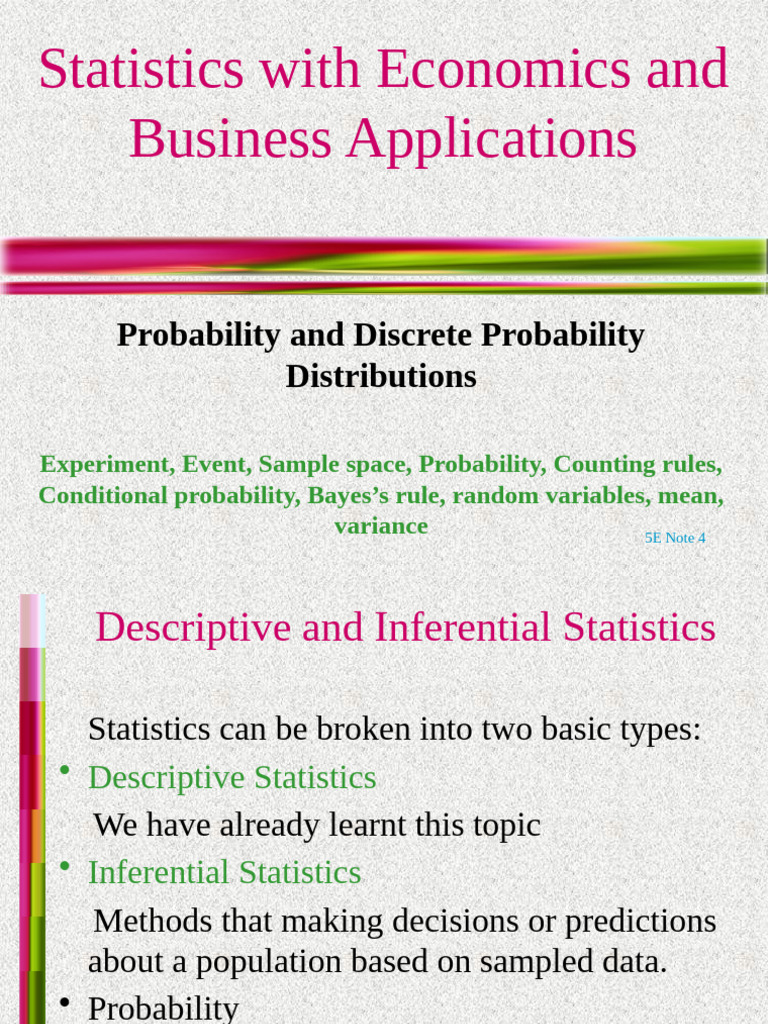 Probability | PDF | Statistics | Probability Distribution Probability | PDF | Statistics | Probability Distribution