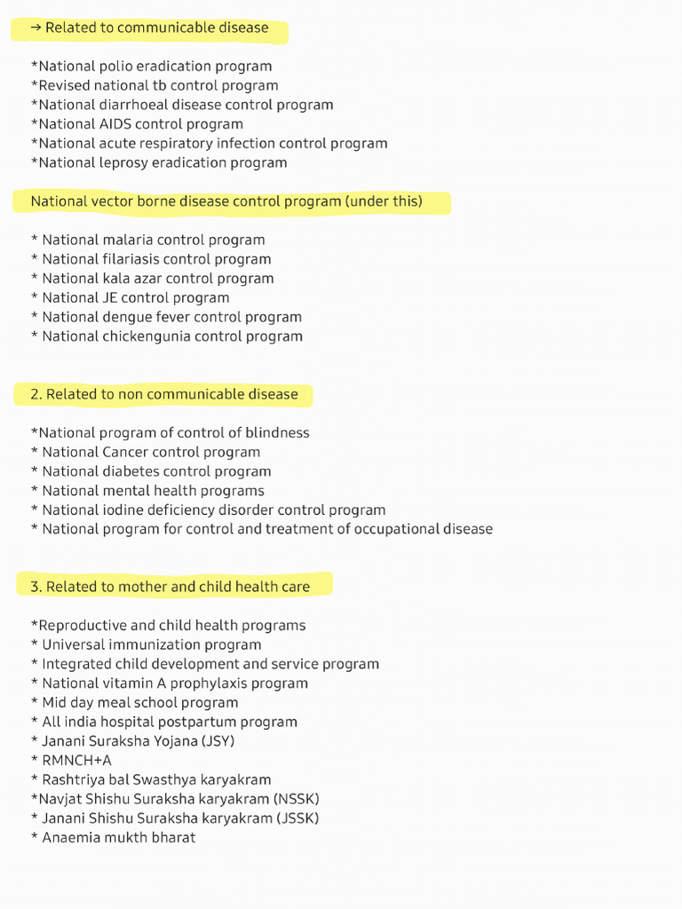 PSM Health Programs | PDF