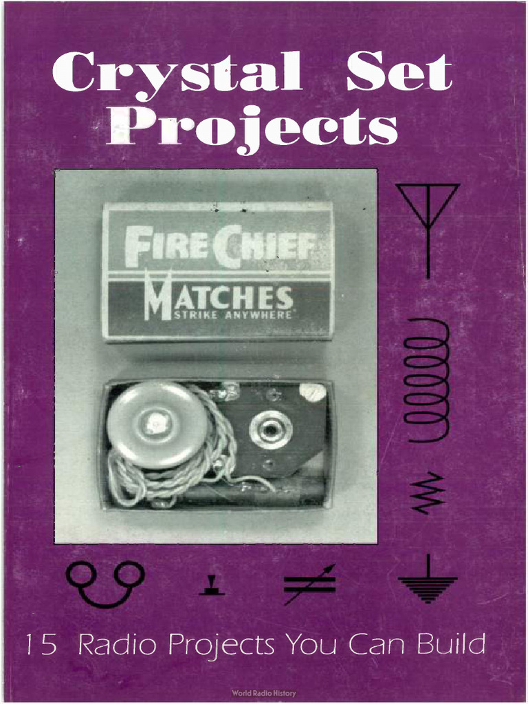Crystal Set Projects Xtal Set Society 1997 | PDF | Detector (Radio ...