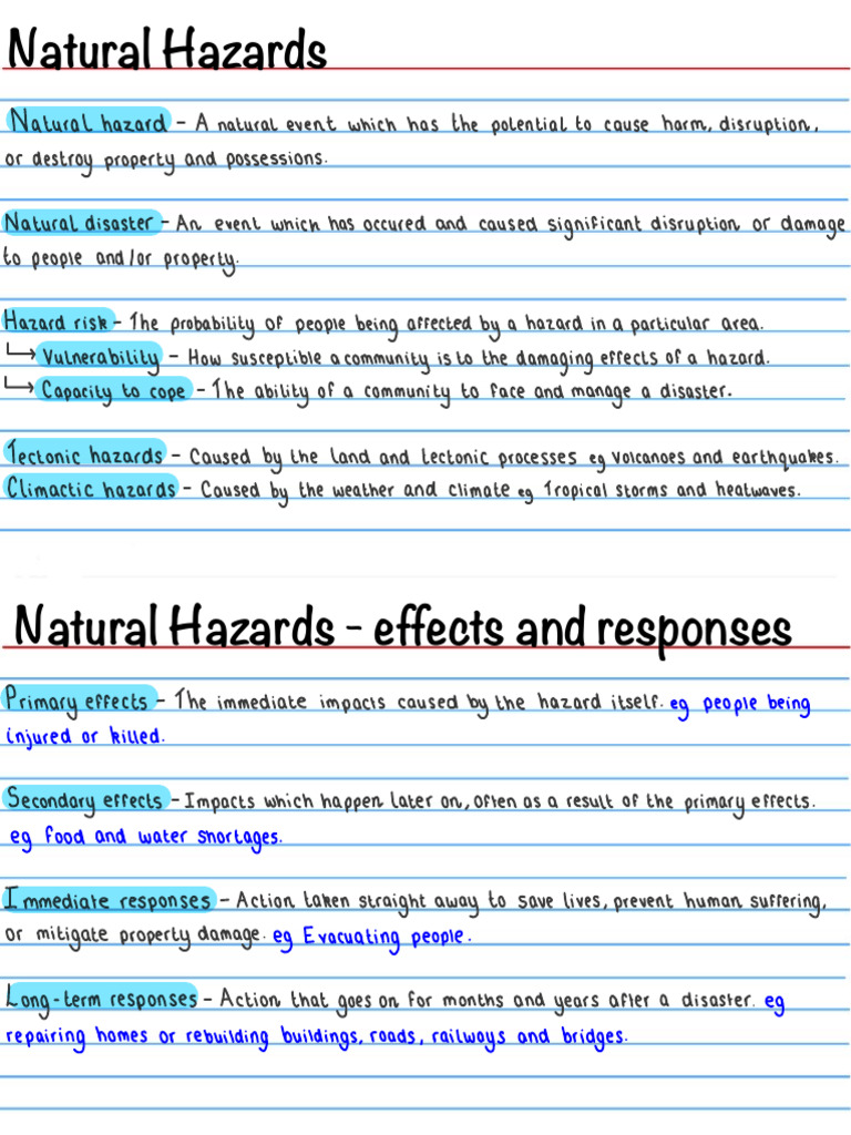 1A - The Challenge of Natural Hazards | PDF | Plate Tectonics ...