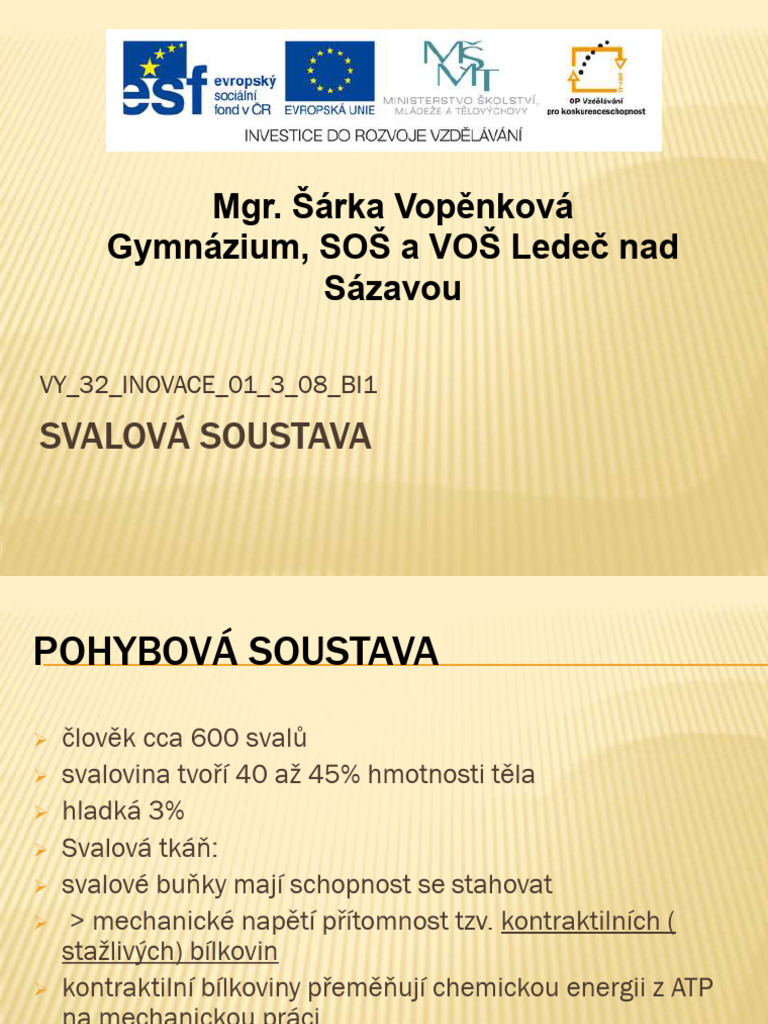 Vy 32 Inovace 01 3 08 Bi1 | PDF