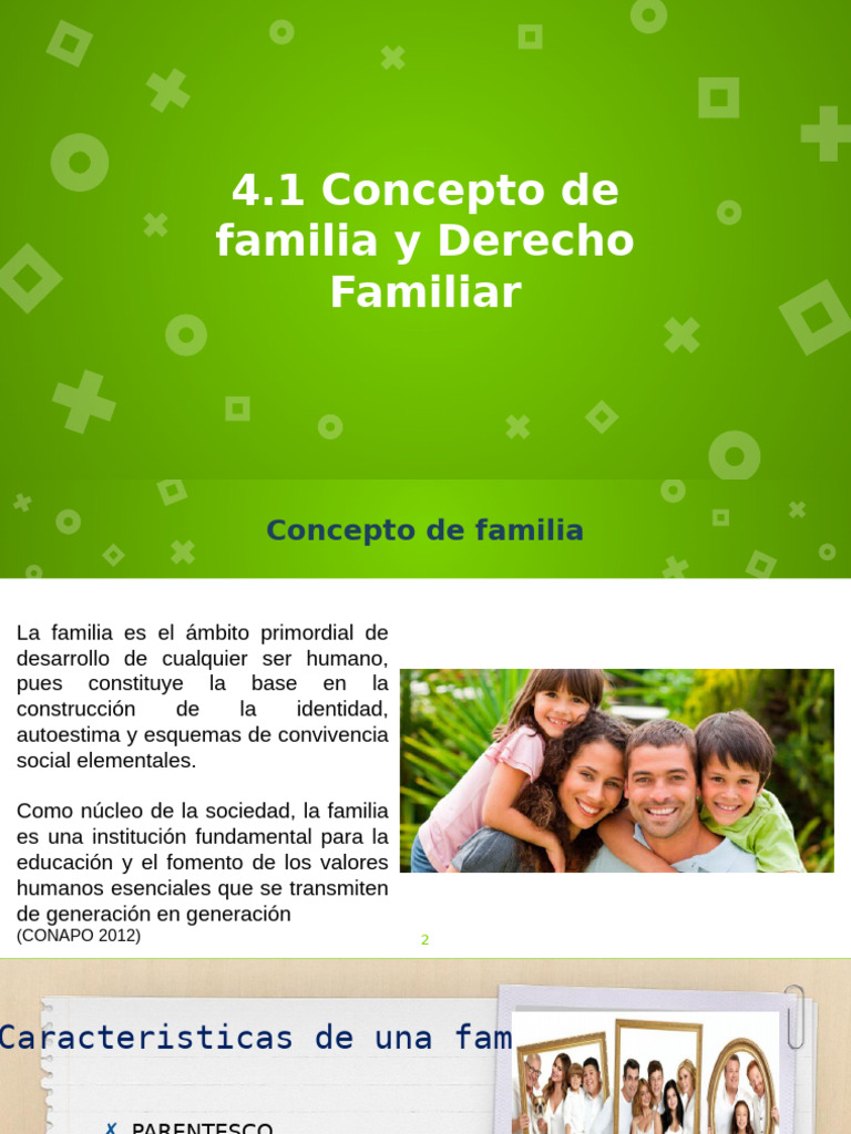 Concepto de Familia y Derecho Familiar | PDF | Familia | Adopción