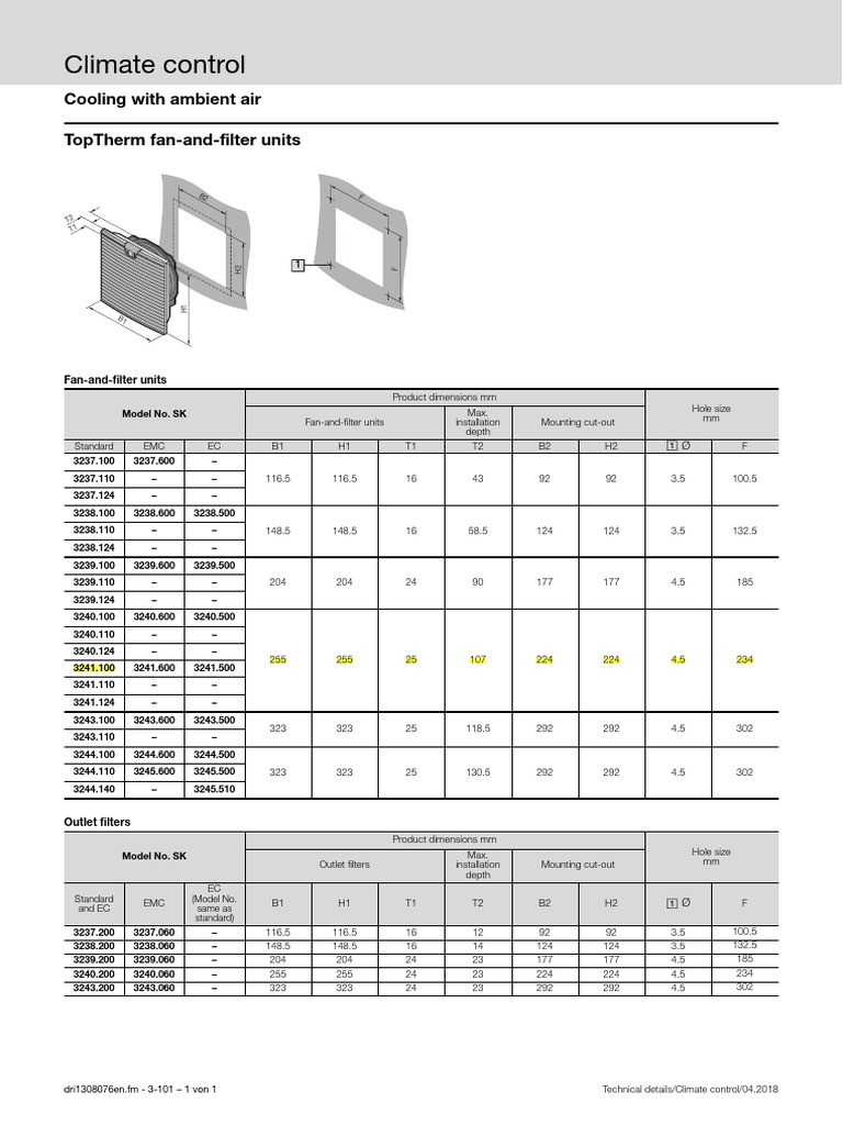 3241100_Technical_details_EN | PDF | Equipment