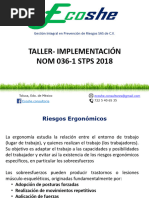 2da Parte NOM-036 | PDF | Factores humanos y ergonomía | Seguridad y ...