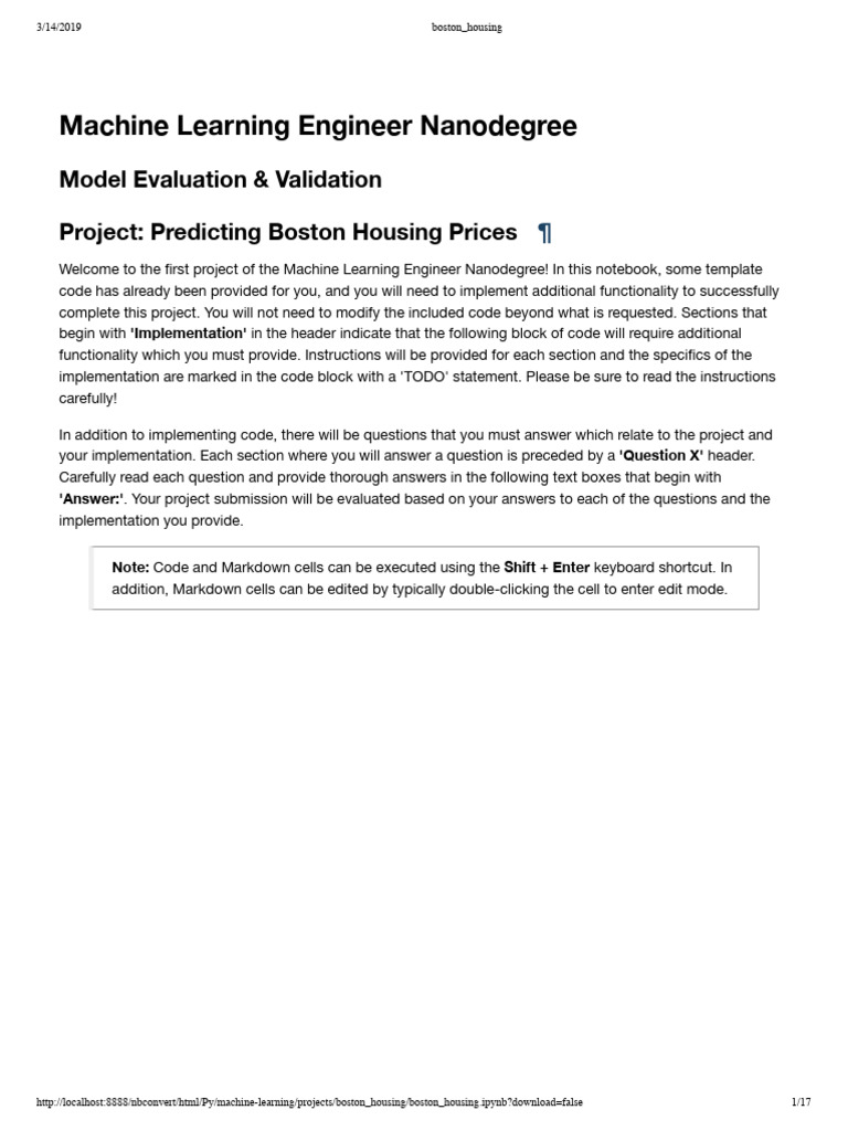 boston_housing | PDF | Cross Validation (Statistics) | Dependent And ... boston_housing | PDF | Cross Validation (Statistics) | Dependent And ...