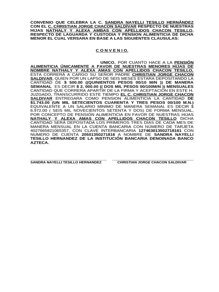Convenio Christian Chacon 09-06-2024 | PDF