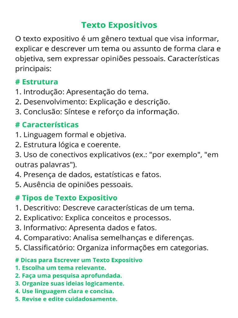 Expositivo | PDF