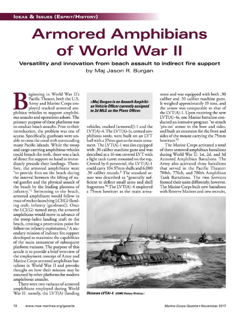 10-Armored-Amphibians-of-WWII | PDF