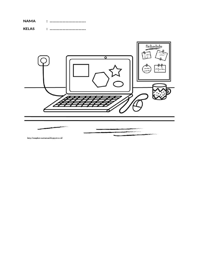 Sketsa Perangkat Komputer | PDF