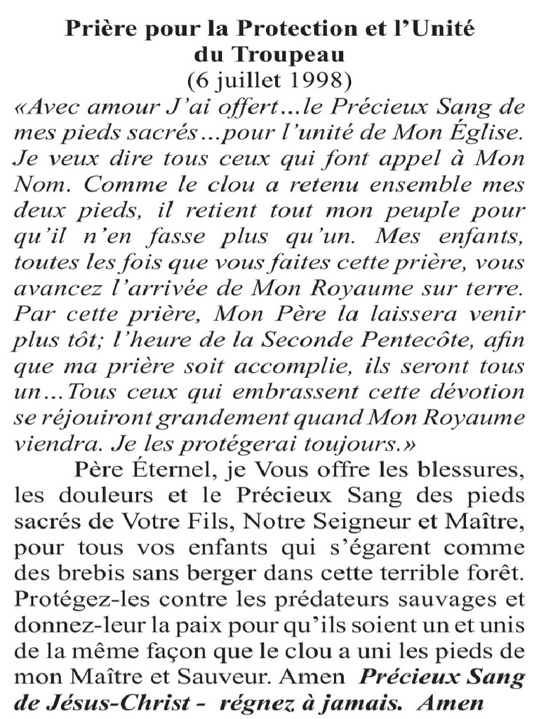 Prière | PDF